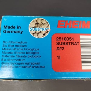 EHEIM Substrate Pro Bio Filter Medium 2510051 for Eheim Mech Salt or ...