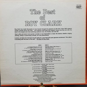 1971 Roy Clark the Best of Roy Clark LP DOS 25986 Dot Records Vinyl ...