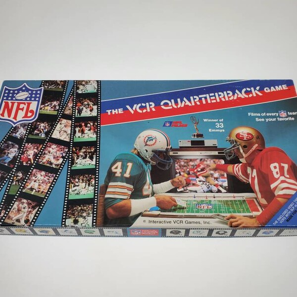 Vhs Nfl Quarterback 1980s - Etsy