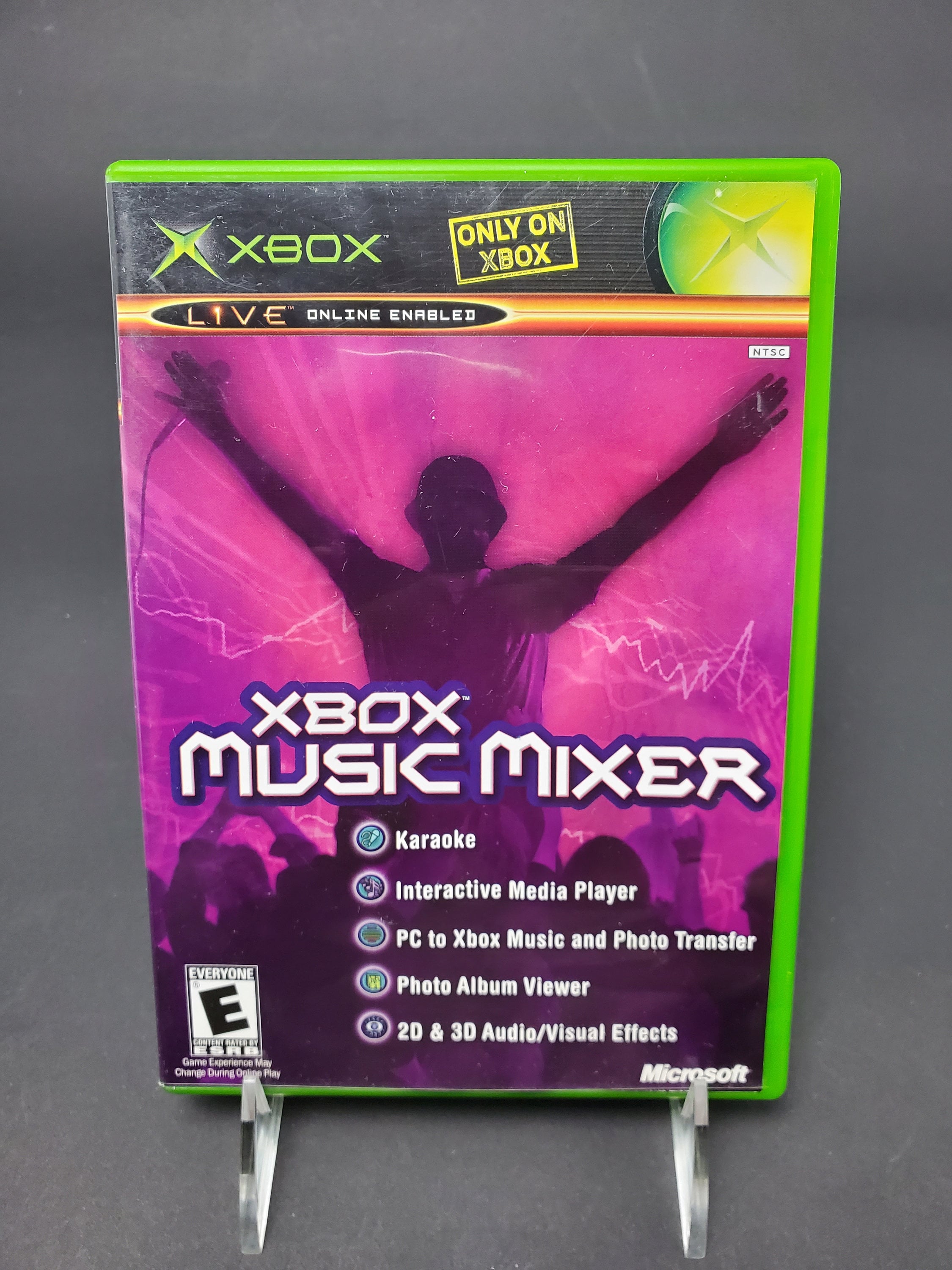 Xbox Live Xbox Music Master Karaoke Microsoft Video Game CD Etsy
