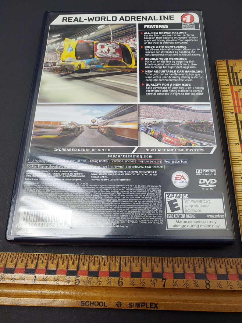 PS2 Nascar 07 Racing Game Sony Playstation 2 Video Game CD - Etsy