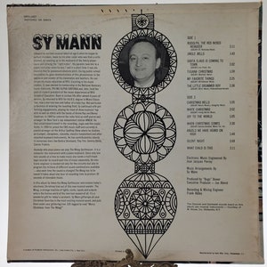 1969 Sy Mann LP Switched on Santa Moog Synthesizer Christmas Favorites ...