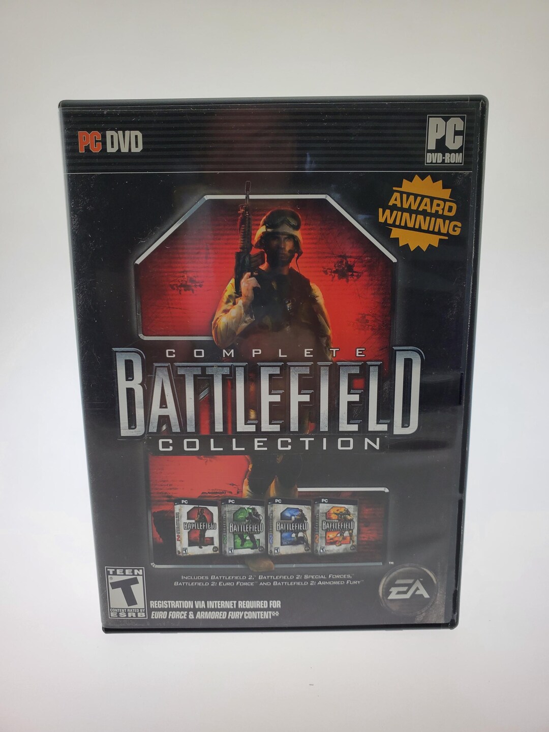 PC DVD ROM Battlefield Complete Collection Computer Video Game Teen ...
