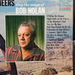 1966 the Sons of the Pioneers Sing the Songs of Bob Nolan LP LSP 3554 ...