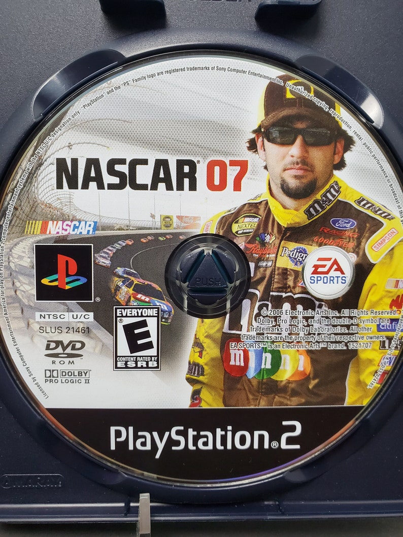 PS2 Nascar 07 Racing Game Sony Playstation 2 Video Game | Etsy