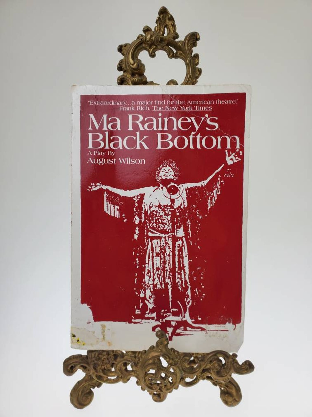 1985 Ma Rainey's Black Bottom A Play by August Wilson Softcover Book - Etsy