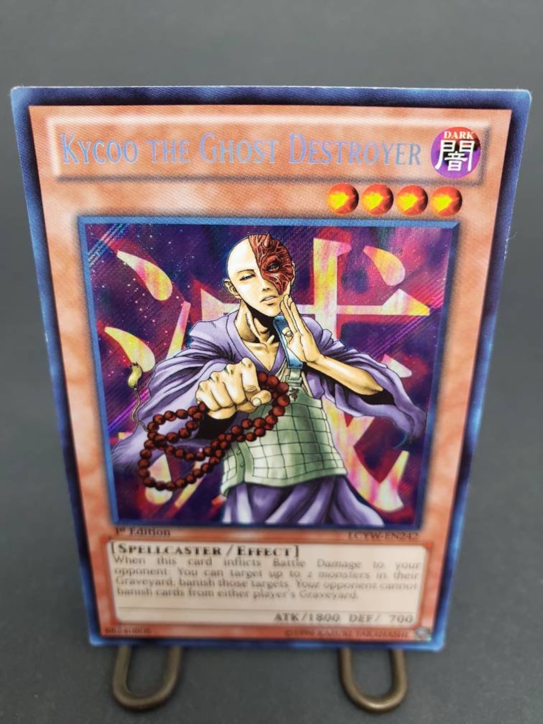 Kycoo the Ghost Destroyer Yugioh Holographic 1.ª edición Juego de ...