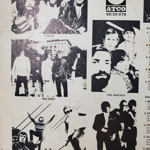 1969 the Super Groups LP Stereo Vinyl Record Album SD 33 279 Atco ...