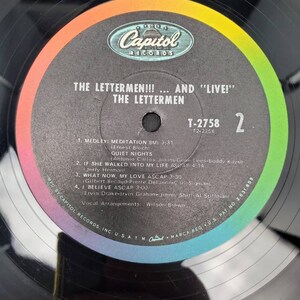 1967 the Lettermen!!! ... and "live" the Lettermen LP T 2758 Capitol ...