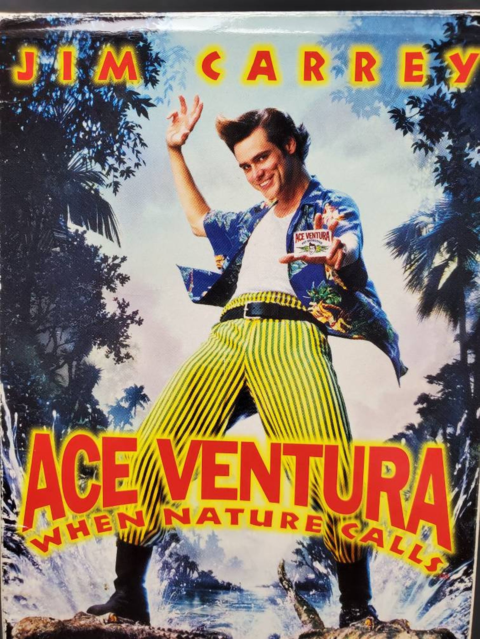 1995 Ace Ventura When Nature Calls Starring Jim Carrey ISBN 0 - Etsy