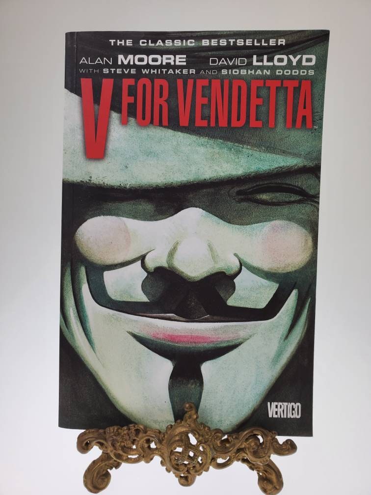 V For Vendetta Book Cover