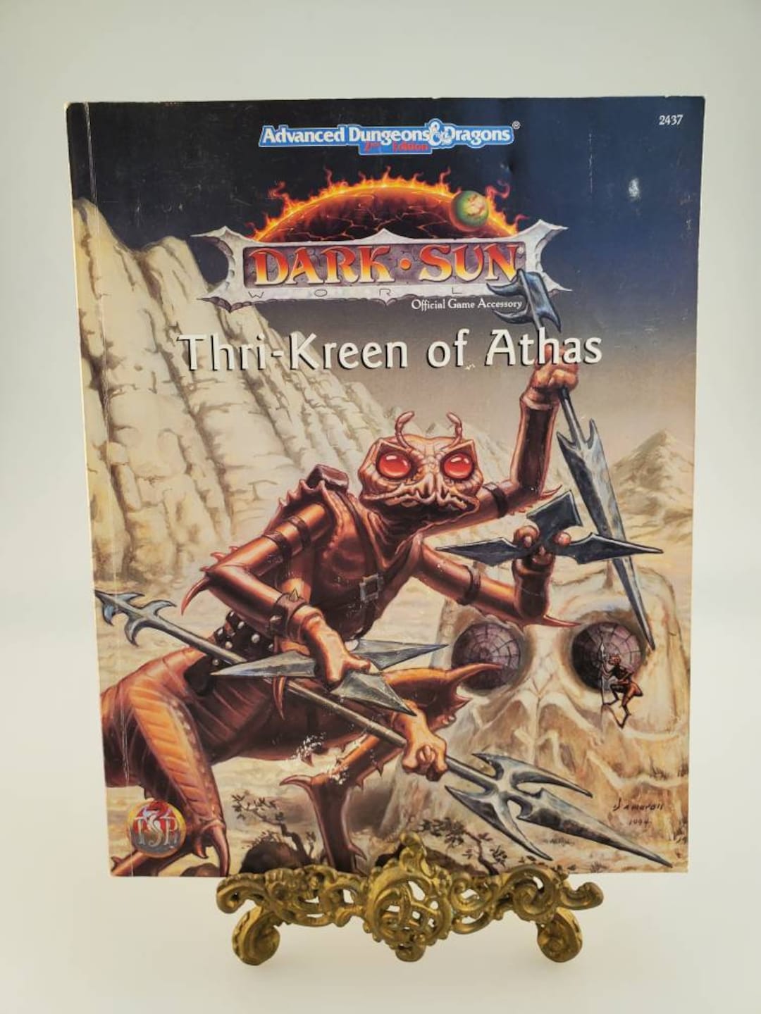 TSR 2437 Dark Sun World Thri-kreen of Athas 1995 Advanced Dungeons and ...