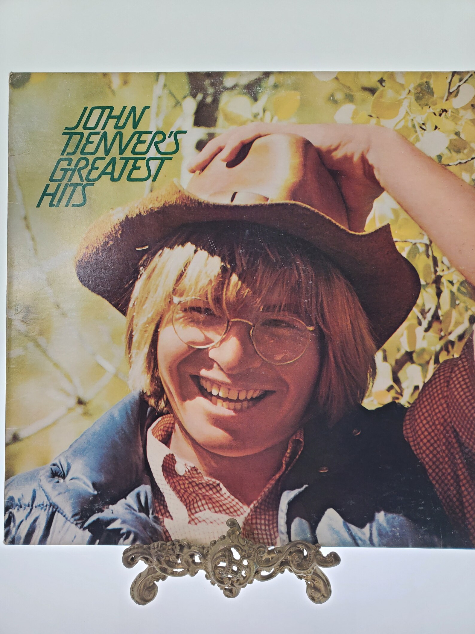 1973 John Denver LP Greatest Hits Stereo Vinyl Record Album CPL1 0374 ...