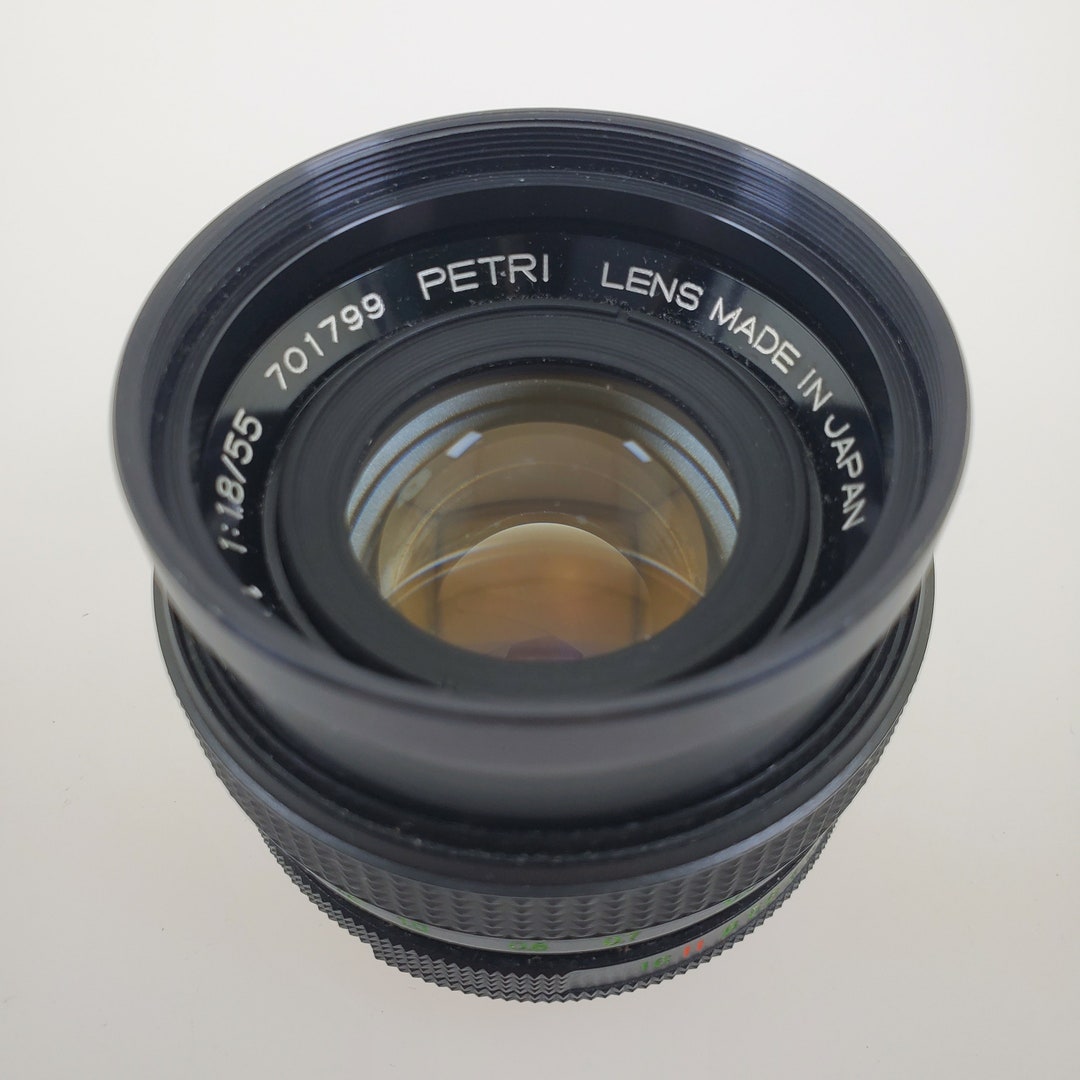 1980s Petri CC Auto Zoom 1:18/55 Camera Zoom Lens Made in Japan - Etsy