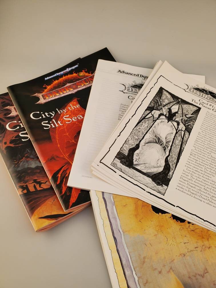 TSR 2432 Dark Sun World City by the Silt Sea 1994 Advanced | Etsy