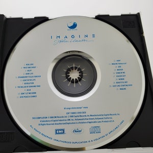1988 Imagine John Lennon CD Music From the Original Soundtrack Compact ...
