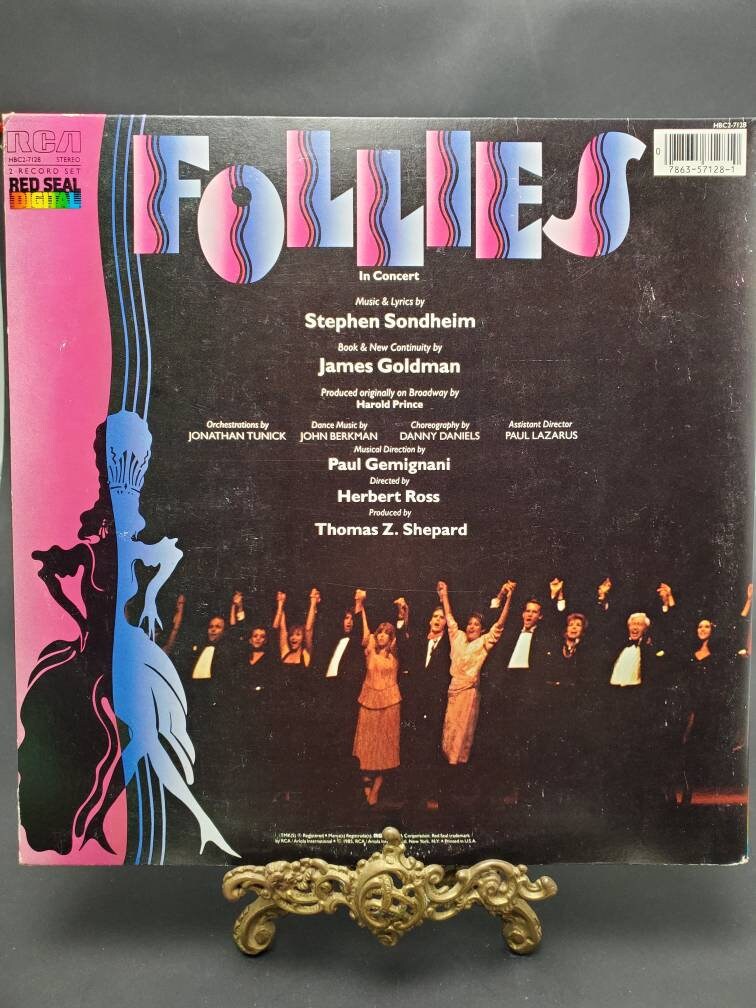 1985 Follies in Concert at Avery Fisher Hall Double Album LP | Etsy