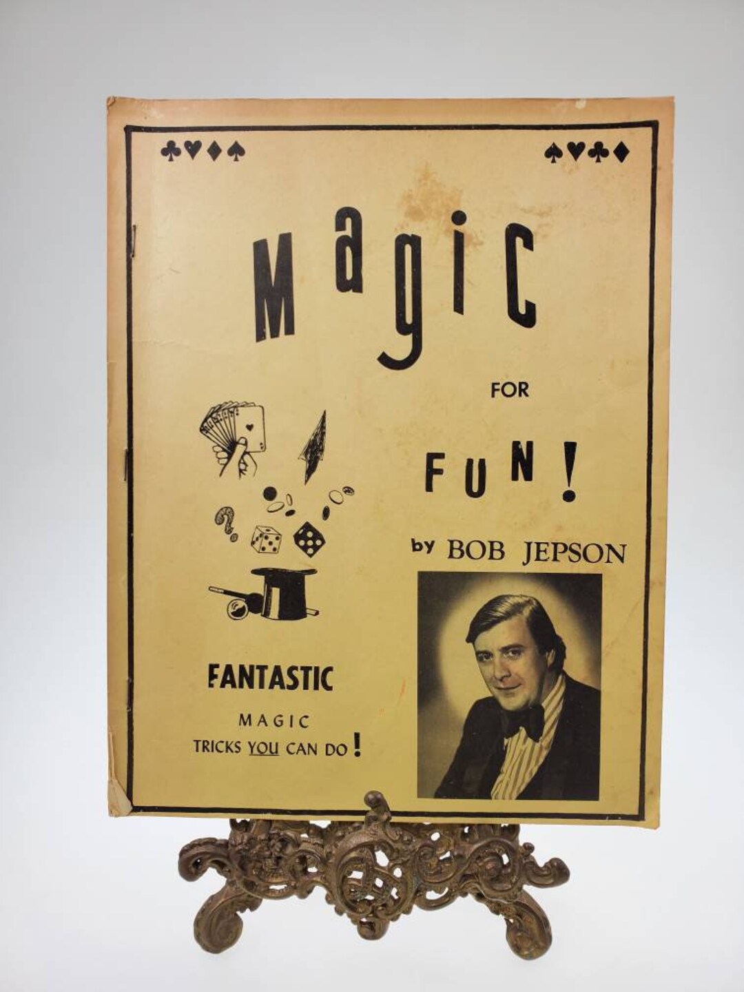 1980s Signed Magic for Fun by Bob Jepson Fantastic Magic Tricks You Can ...