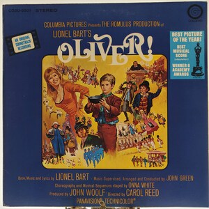1968 the Story of Oliver by Lionel Bart LP an Original Soundtrack ...
