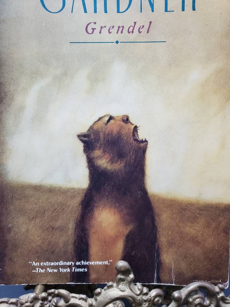 1989 Grendel by John Gardner Softcover Book Fiction Vintage - Etsy UK