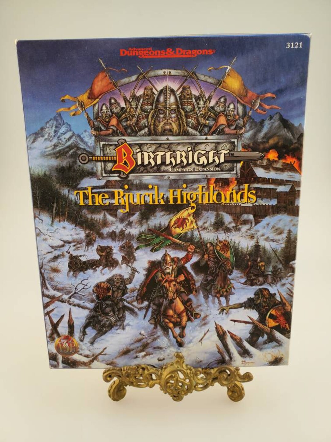 TSR 3121 Birthright the Rjurik Highlands Advanced Dungeons and Dragons ...