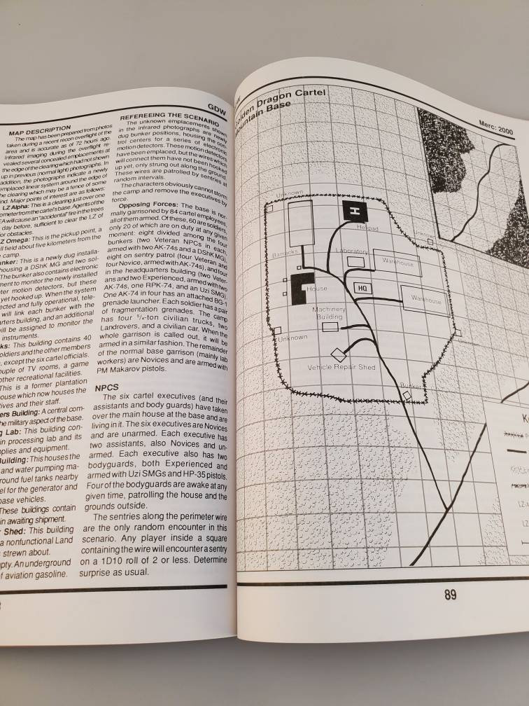 GDW 2005 Merc 2000 Twilight 2nd Edition Roleplaying Game Book | Etsy