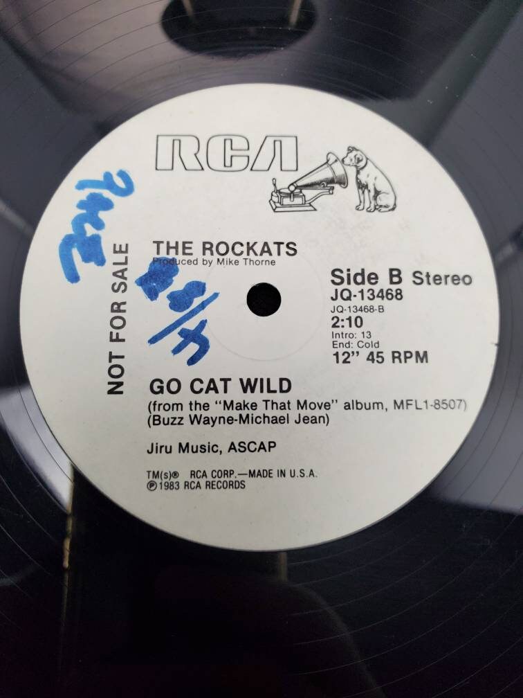 1983 The Rockats Make That Move Go Cat Wild LP JQ-13468 RCA | Etsy
