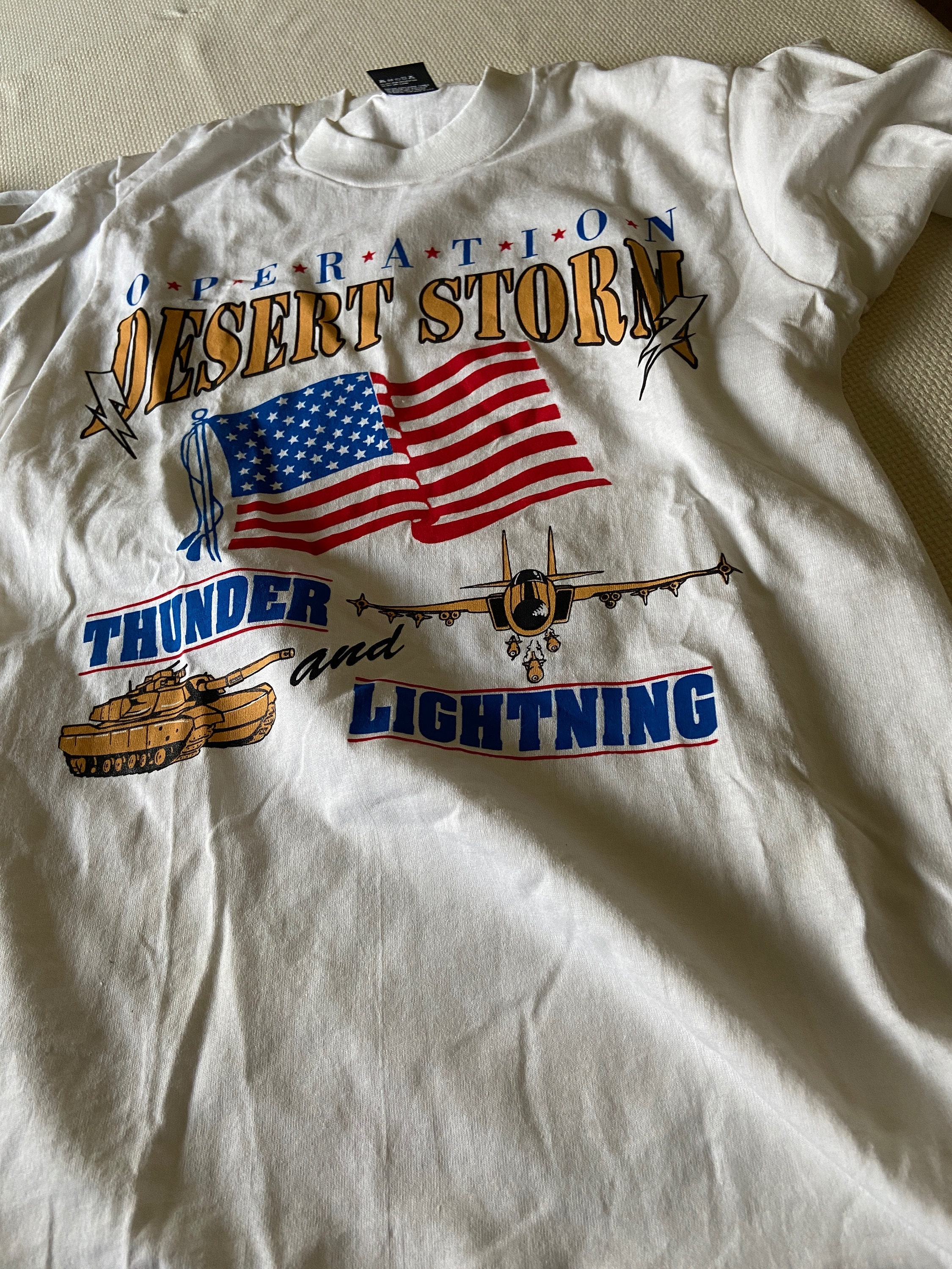 S 1990s Operation Desert Storm T Shirt USA Patriotic T - Etsy