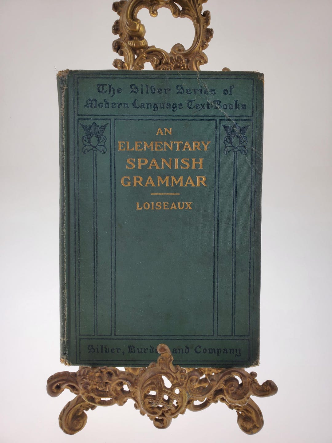 1900 an Elementary Spanish Grammar Silver Series of Modern Language ...