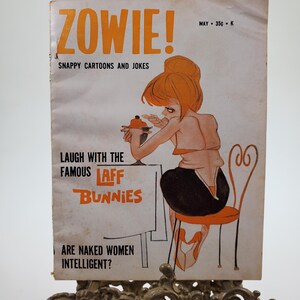 1966 Zowie Snappy Cartoons and Jokes Laugh With the Famous Laff Bunnies ...