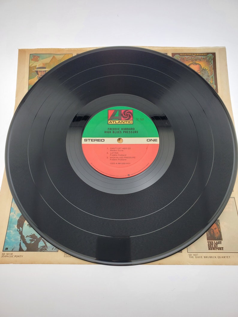 1968 Freddie Hubbard LP High Blues Pressure Stereo Vinyl Record Album ...