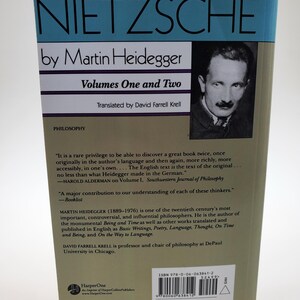 1984 Nietzsche 2 Books Volumes One and Two & Three and Four by Martin ...