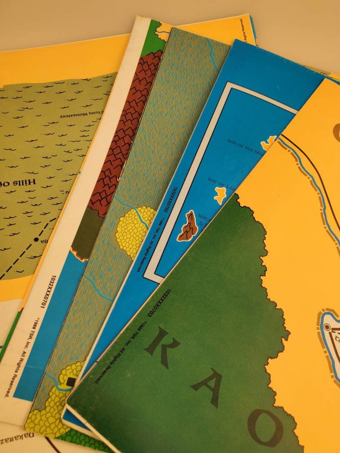 TSR 1032 Forgotten Realms Kara-tur the Eastern Realms 1988 Box - Etsy