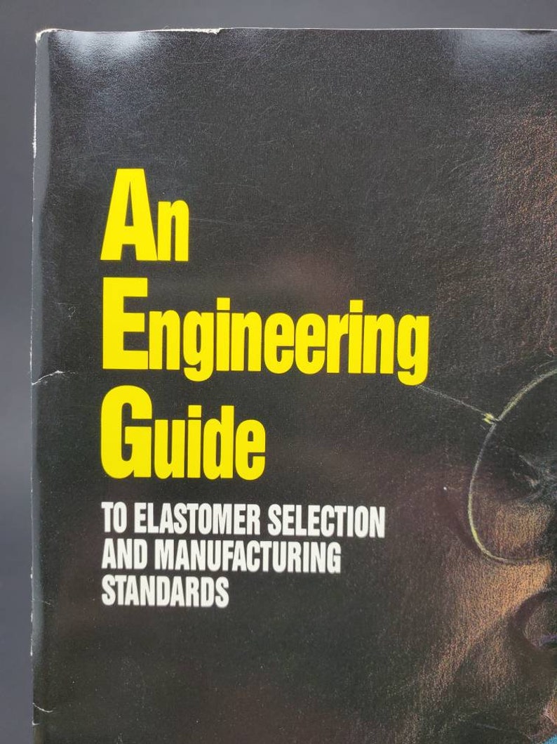 1980s Minor Rubber an Engineering Guide to Elastomer Selection - Etsy