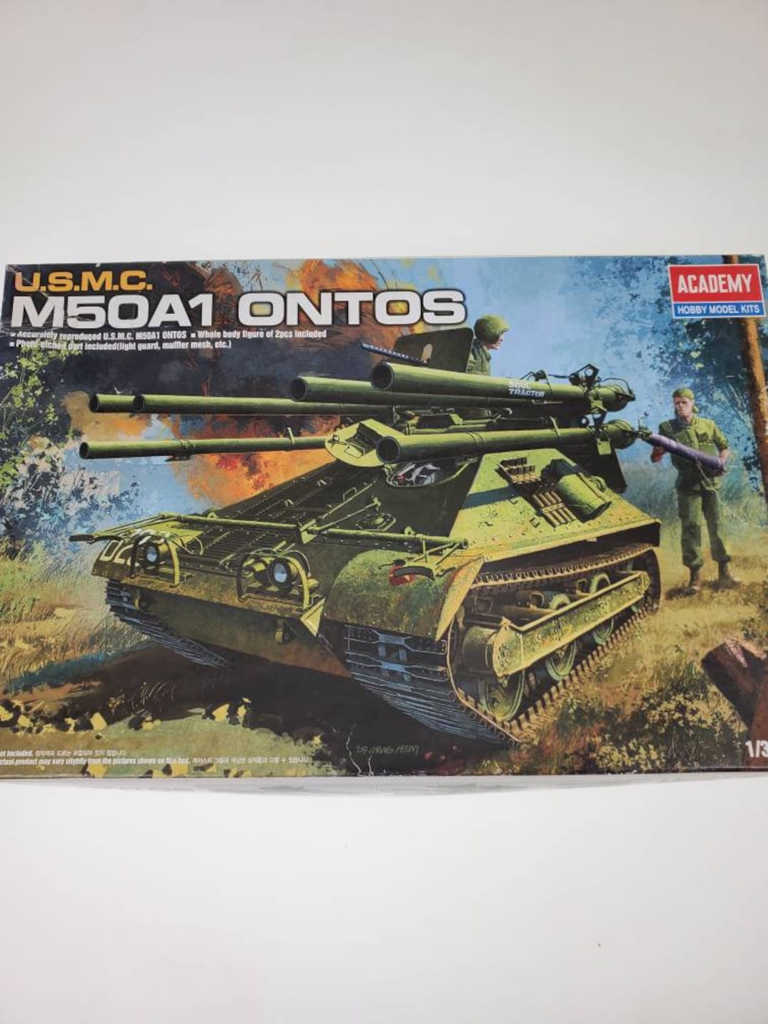 2010 Two Quantity USMC M50A1 Ontos 1/35th Scale Tank 13218 Academy ...