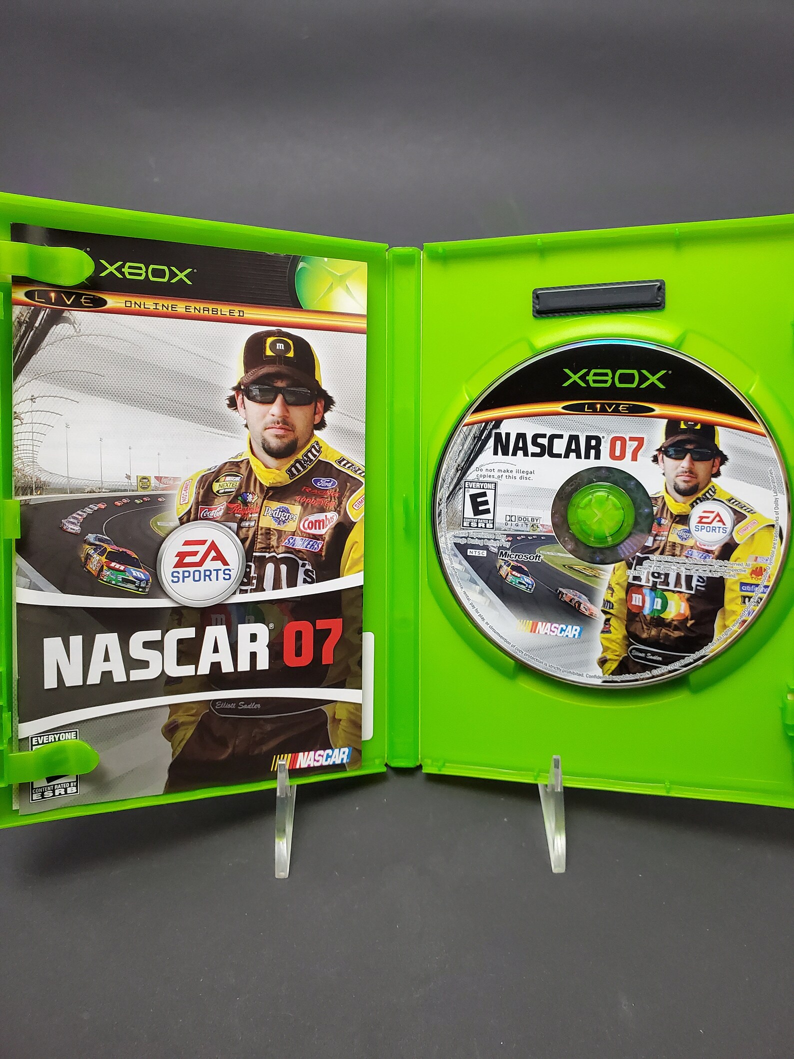 Xbox Live NASCAR 07 Racing Microsoft Video Game CD | Etsy