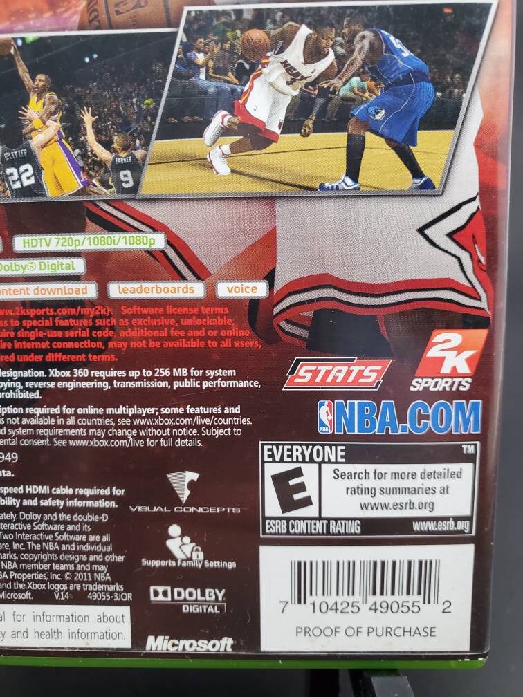 Nba 2k14 Back Cover