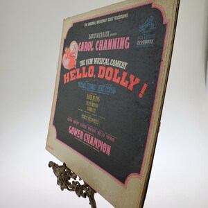 1964 Hello Dolly LP the Original Broadway Cast Recording Vinyl Record ...