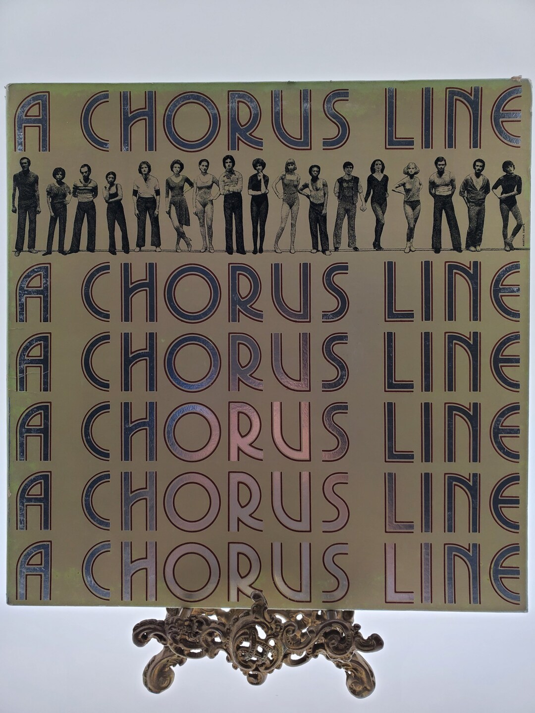 1975 A Chorus Line LP Original Cast Recording Presentation by Joseph ...
