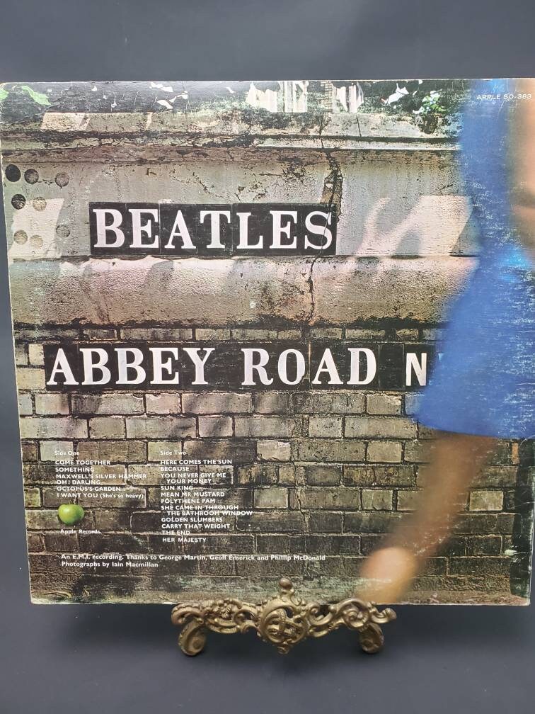 1969 the Beatles Abbey Road LP Apple SO-383 Vinyl Record Album - Etsy