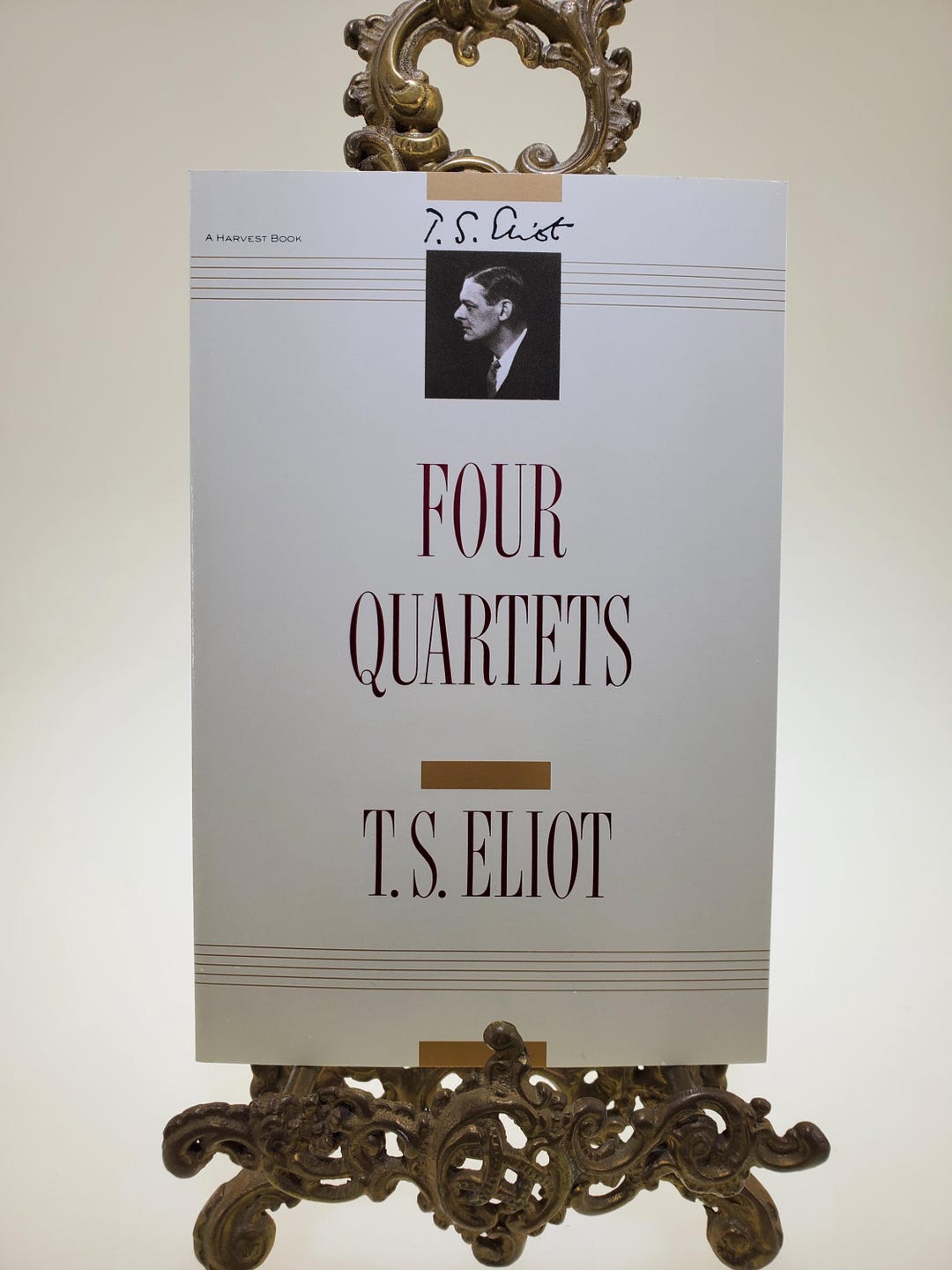 TS Eliot Four Quartets by T.S. Eliot Published by Harvest Book - Etsy