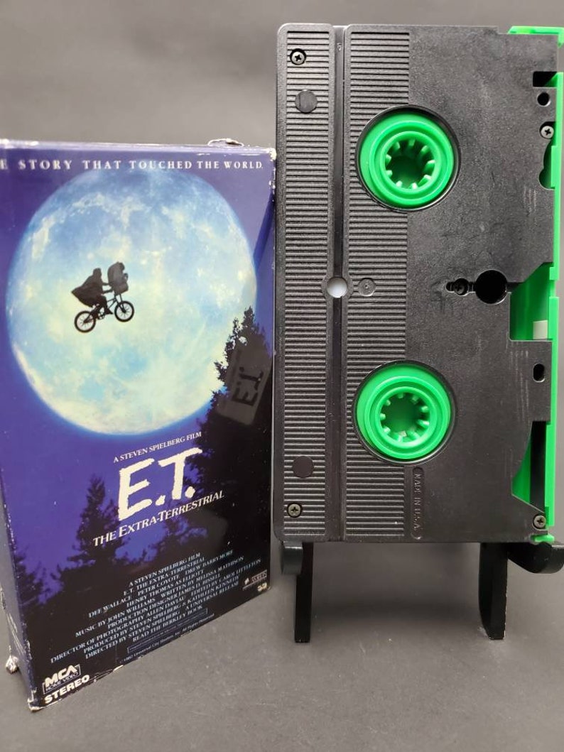 1988 E.T. Extraterrestrial VHS VCR Tape Steven Spielberg Film Amblin ...