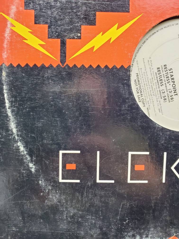 1985 Starpoint Restless Promo Single LP ED 5127 Elektra | Etsy