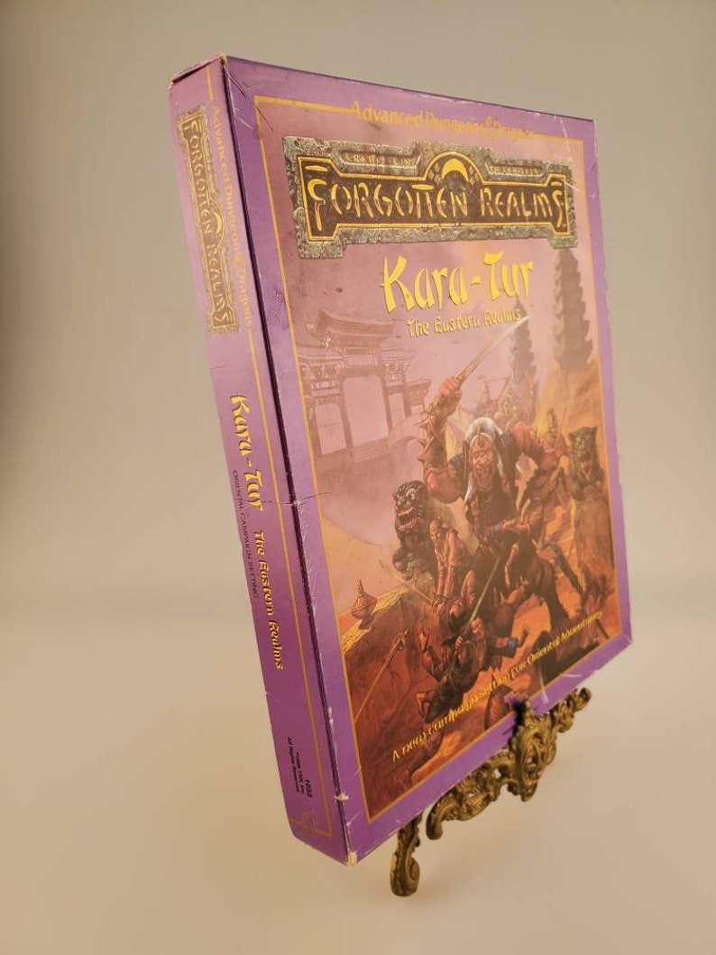 TSR 1032 Forgotten Realms Kara-tur the Eastern Realms 1988 Box - Etsy