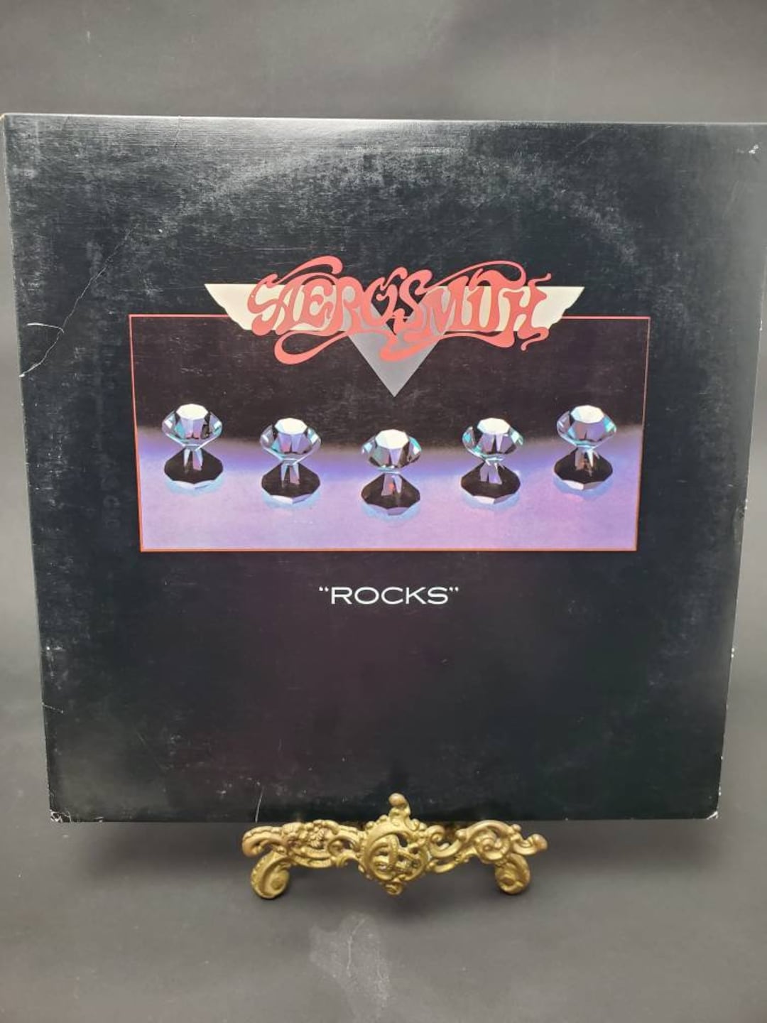1976 Aerosmith "ROCKS" BL 34165 Disque vinyle Cbs ISBN 7464-34164-1 ...