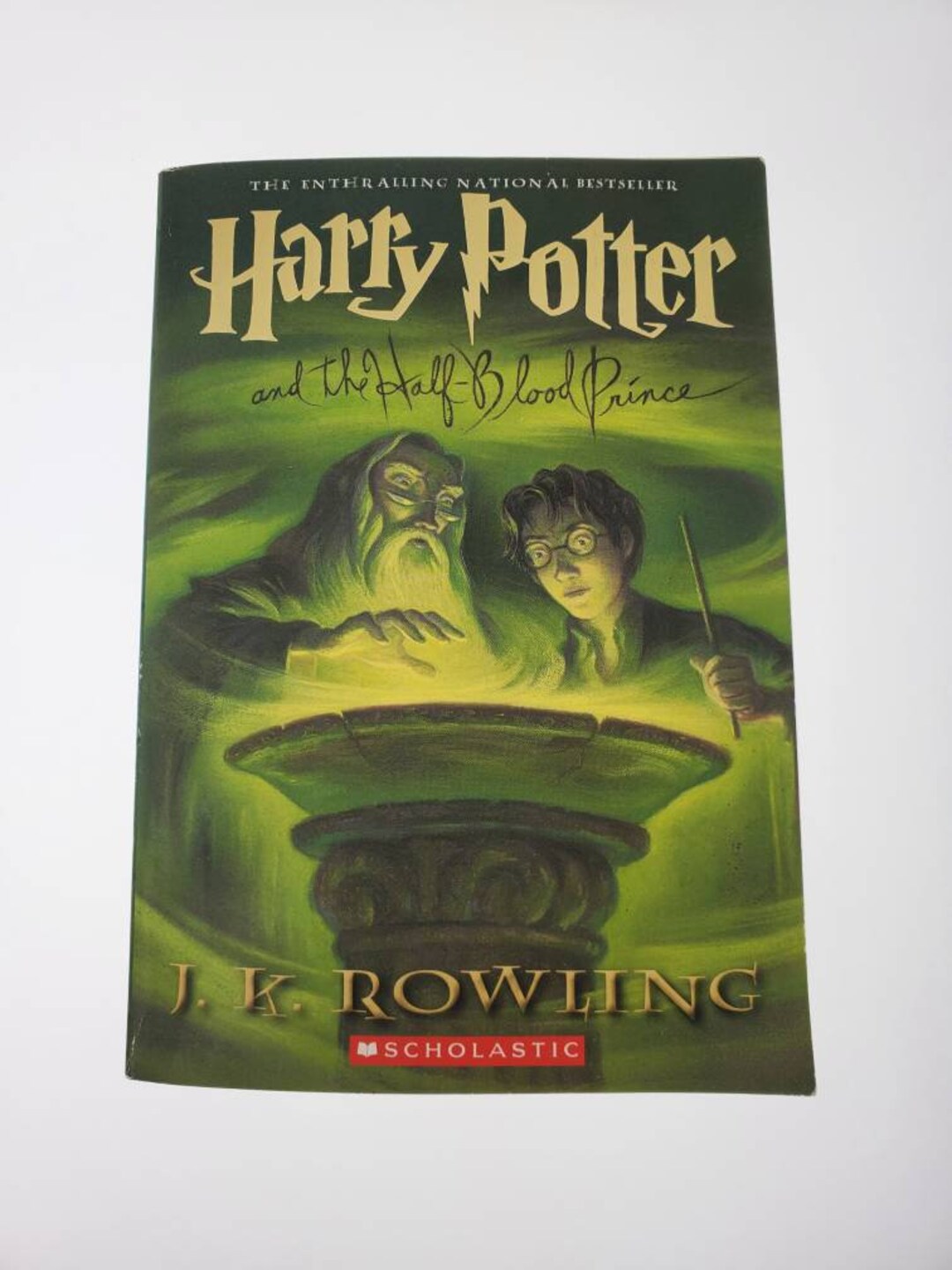 Harry Potter 6 Book Cover
