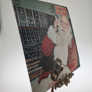 1969 Sy Mann LP Switched on Santa Moog Synthesizer Christmas Favorites ...