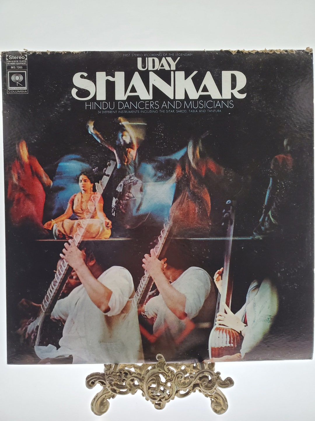 1968 Uday Shankar LP Hindu Dancers and Musicians Stereo Vinyl Record ...