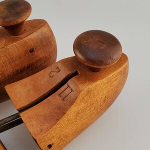 Paired Spring Loaded Shoe Tree, Spring Tension Shoe Tree, Vintage ...