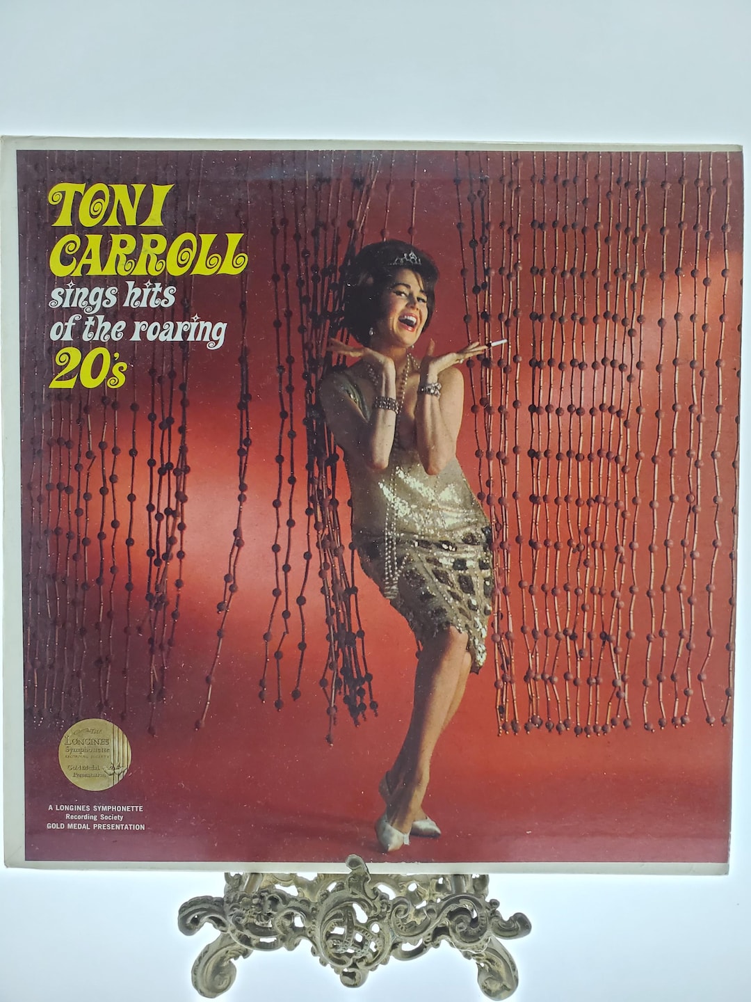 1960s Toni Carroll A Longines Symphonette Recording LP Sings Hits of ...